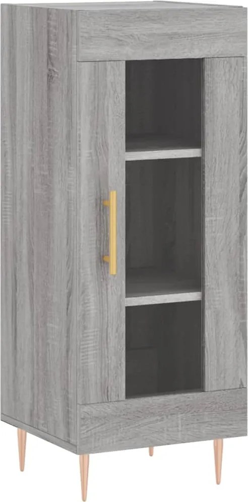Skříň highboard šedá sonoma 34,5 x 34 x 180 cm kompozitní dřevo 3199423