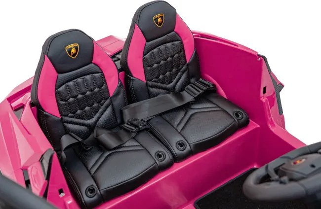 Elektrické autíčko Lamborghini Revuelto XL STRONG růžové