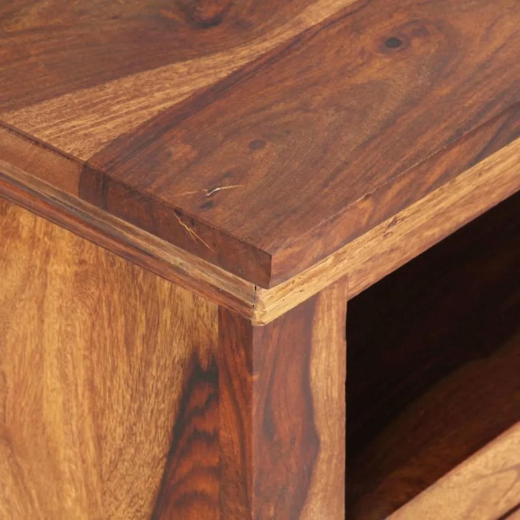 vidaXL TV stolek 90 x 30 x 60 cm masivní sheeshamové dřevo [286393]