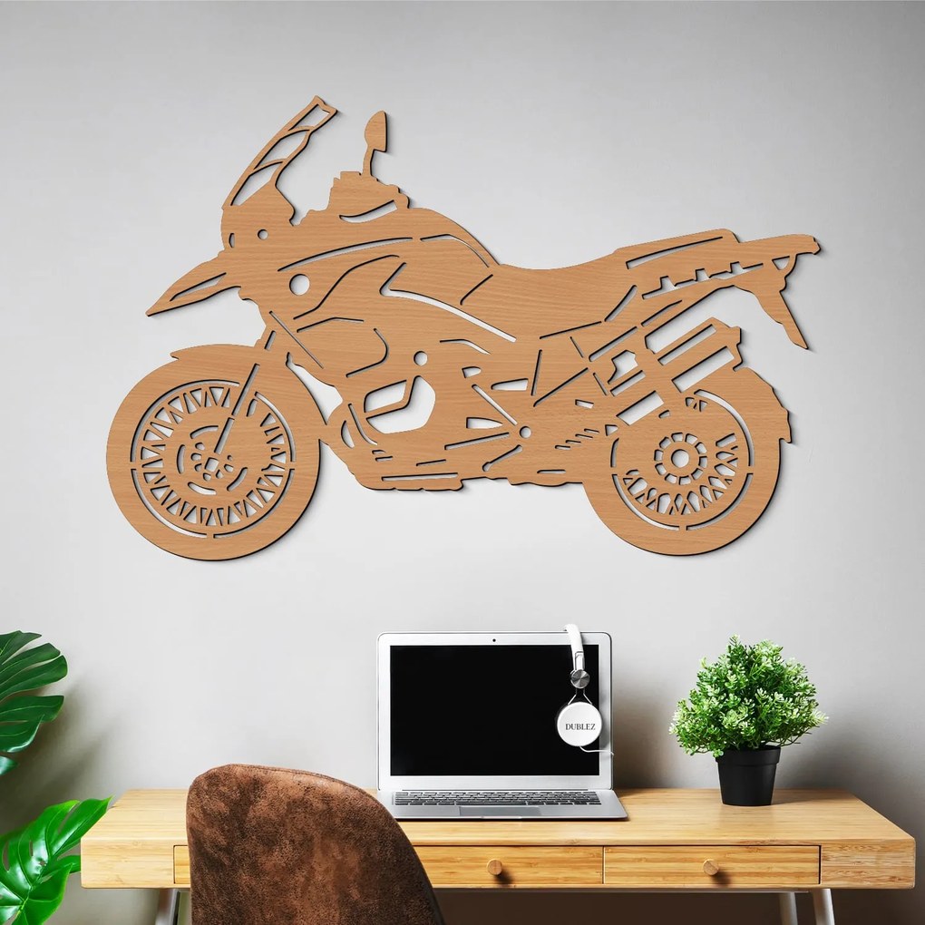 DUBLEZ | Dřevěný obraz motorky - BMW R1200 GS | Obraz