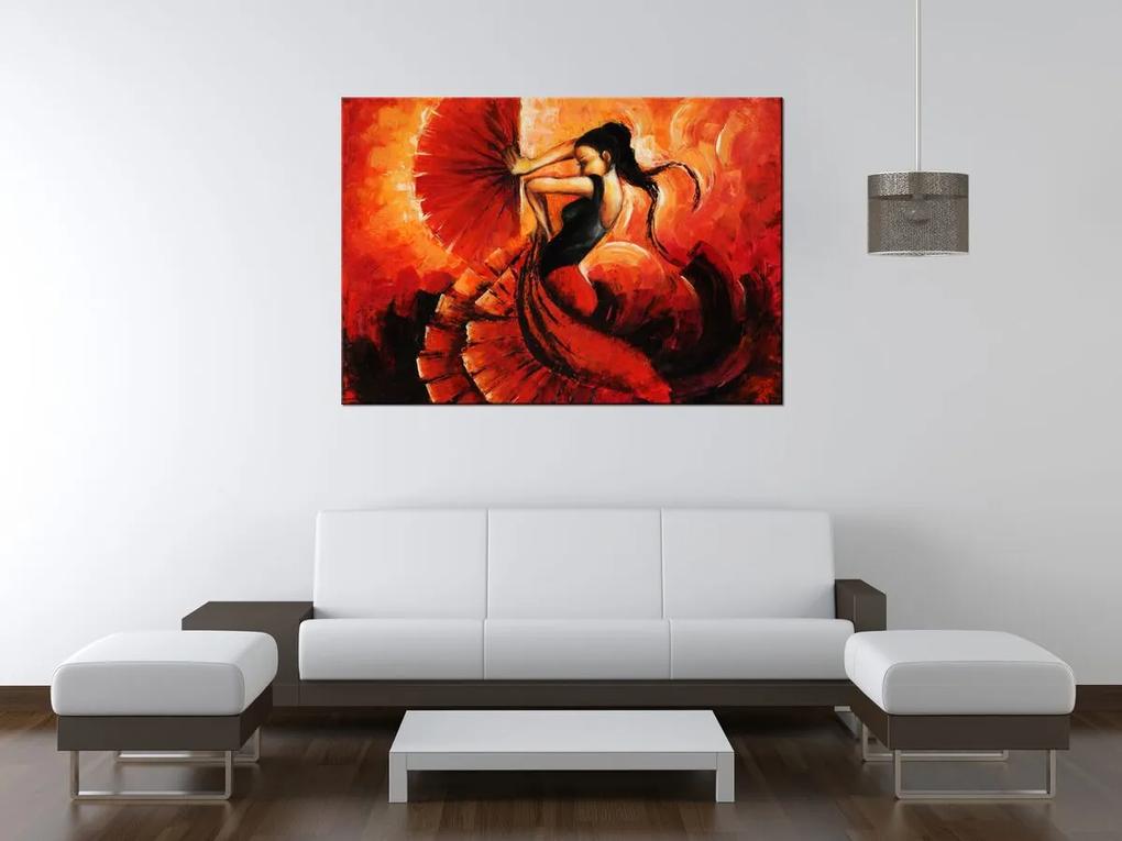 Gario Ručně malovaný obraz Španělské bolero Rozměry: 100 x 70 cm