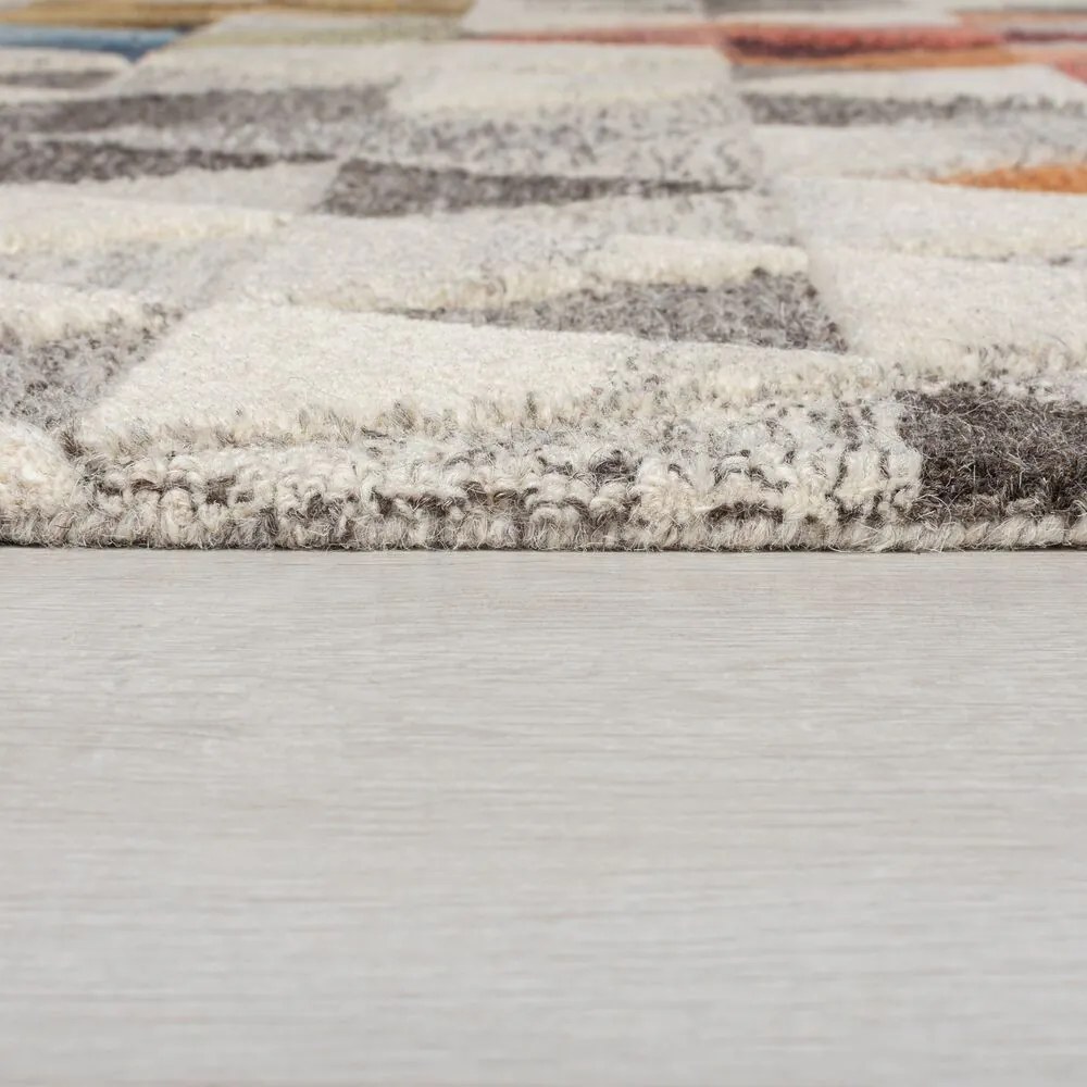 Flair Rugs, Kusový koberec Moda Amari Natural/Multi, 120x170, vícebarevná, chodba / předsíň