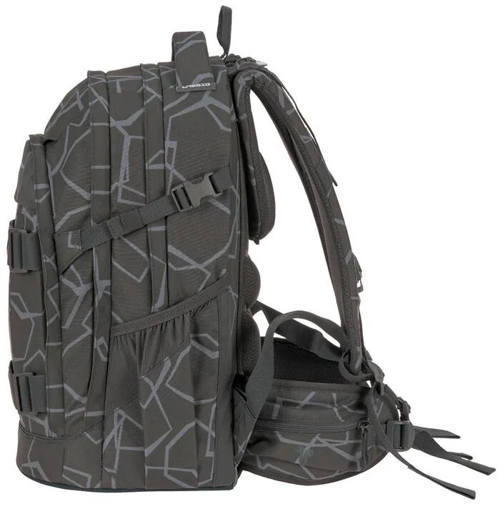 Školní batoh Lässig - Origin Bold Edges grey