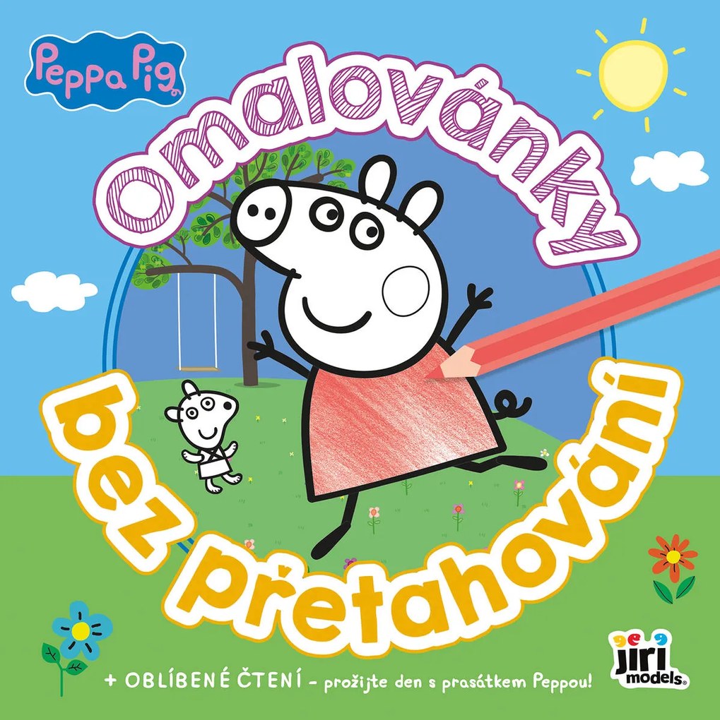 JIRI MODELS Omalovánky bez přetahování Peppa Pig 9