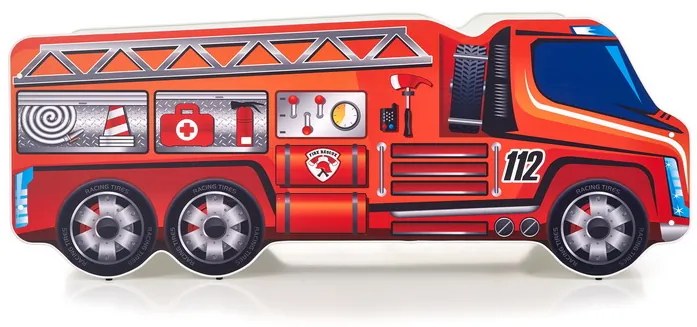 Dětská postel Halmar FIRE TRUCK