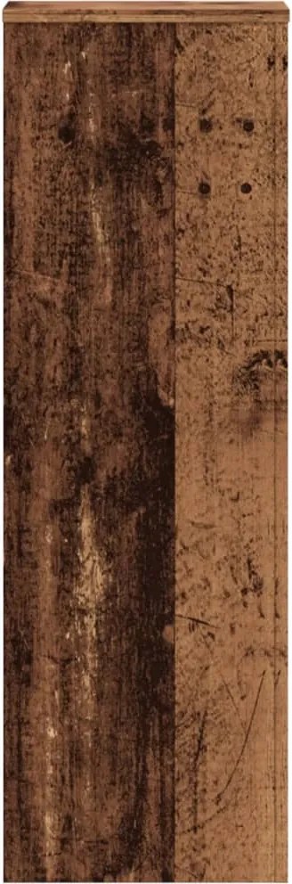 Stojany na rostliny 2 ks old wood 33x33x100 cm kompozitní dřevo 3307889