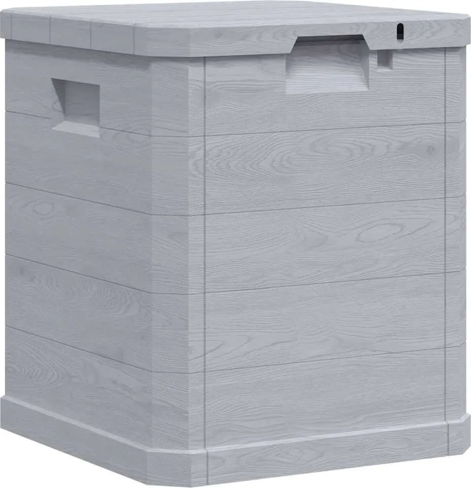vidaXL Zahradní úložný box 90 l [45683] Barva: Hnědá