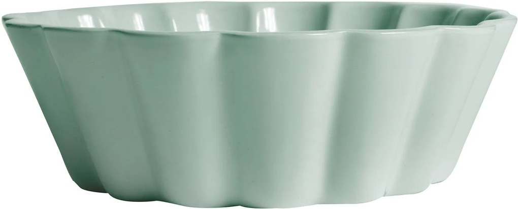 CÔTÉ TABLE Zapékací mísa Lisea vert 21 cm, zelená barva, keramika