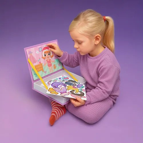 Iso Trade Magnetické puzzle - módní 26654