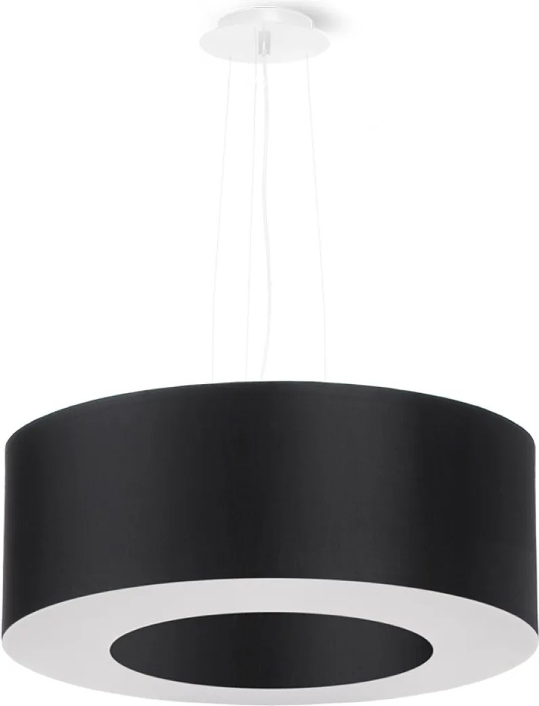 Sollux Lighting Lustr SATURNO 50 černý