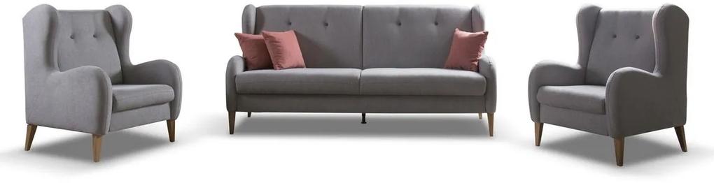 Casarredo - Komfort nábytek Rozkládací pohovka HALTI s úložným prostorem, výběr barev SK1 | potah: matt velvet 48