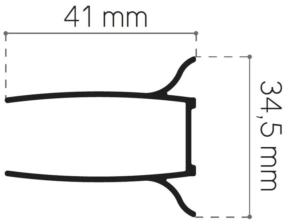 Glass 1989 Lula - otvíravé dveře pro šířku vaničky 100 cm