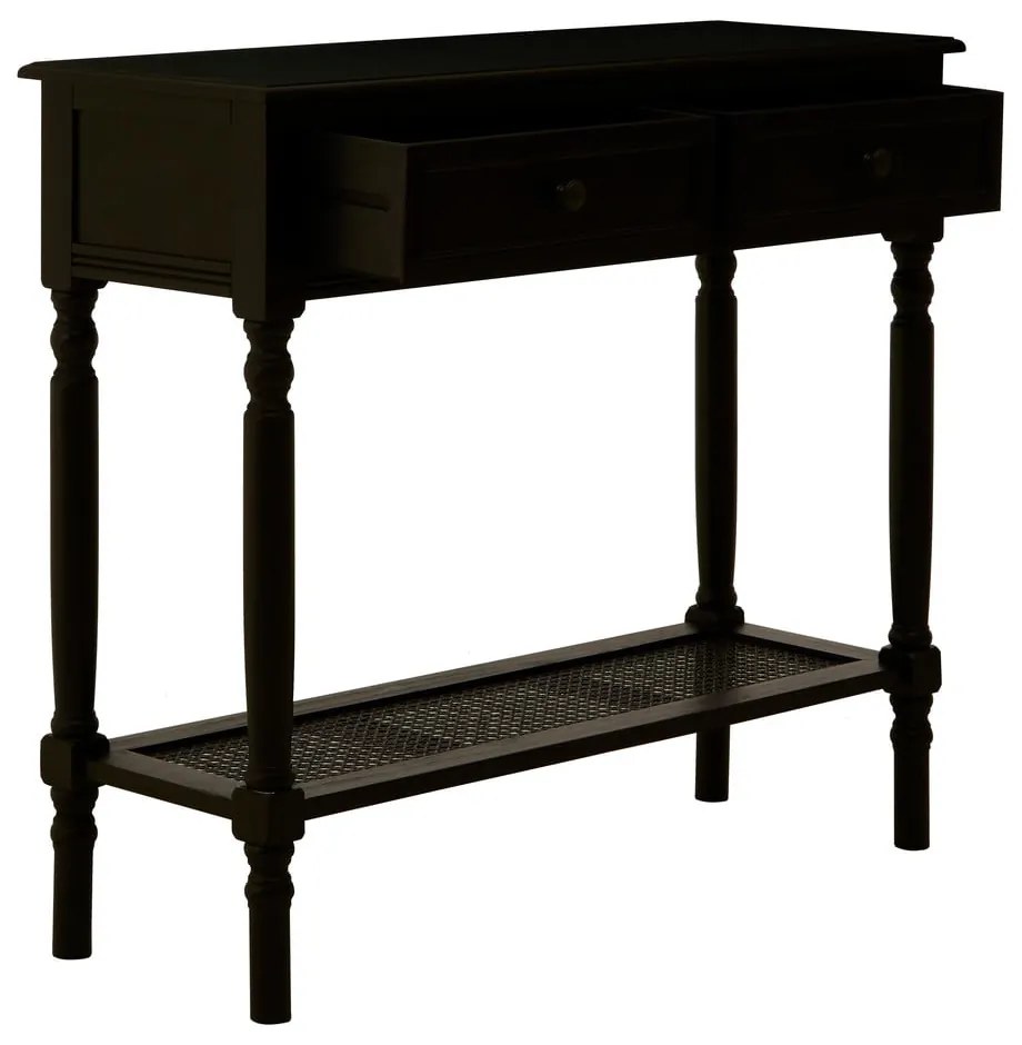 Černý konzolový stolek 33x91 cm Heritage – Premier Housewares