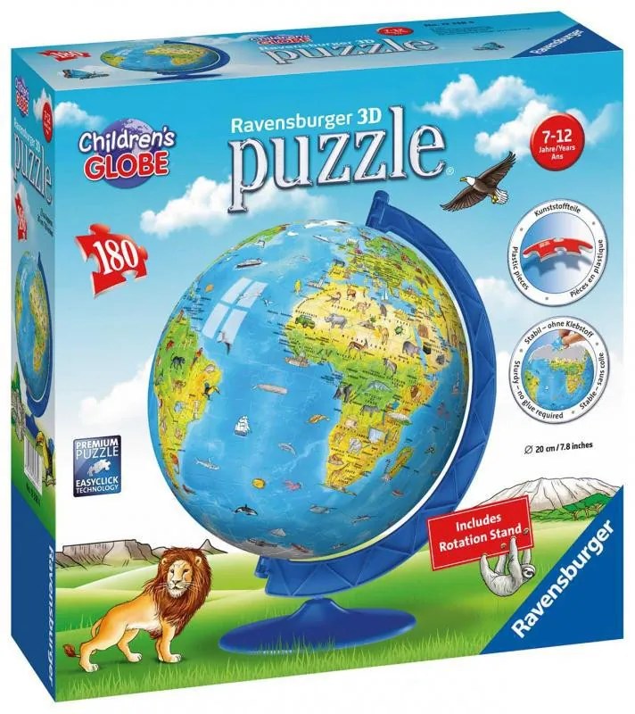 Ravensburger Dětský Globus (anglický) 180 dílků