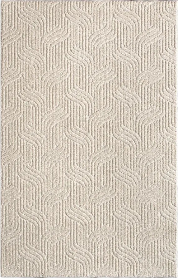 Krémový pratelný koberec 200x300 cm Loopy – Mila Home
