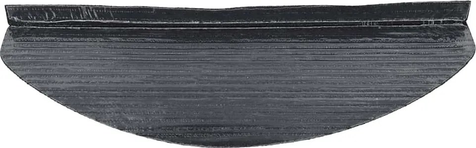 vidaXL Samolepicí nášlapy na schody 15 ks 56x17x3 cm [136390] Barva: Šedá