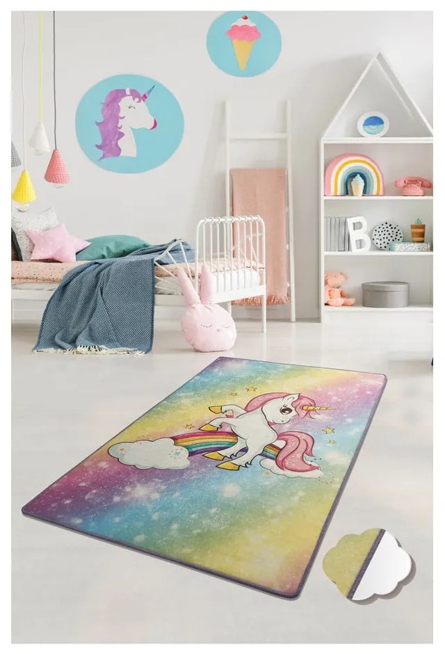 Dětský koberec Unicorn, 140 x 190 cm