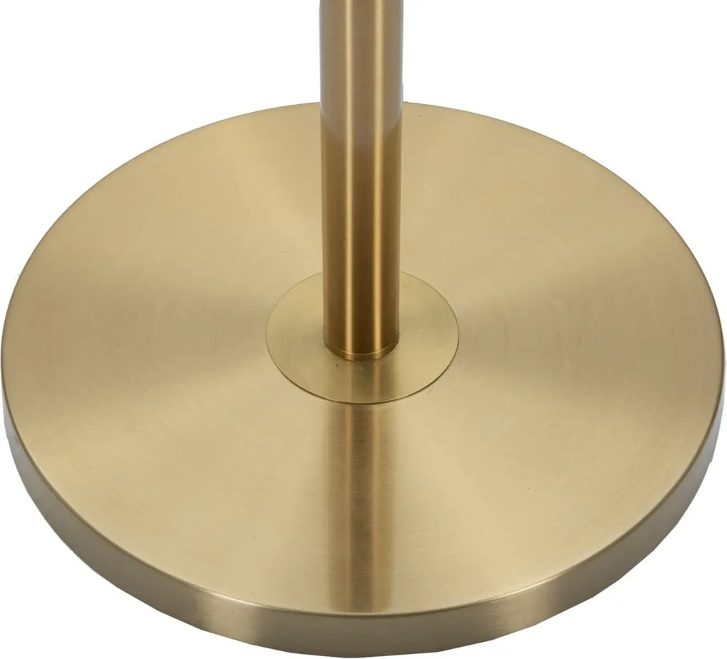 Stojací lampa Whity 160 cm bílá/zlatá