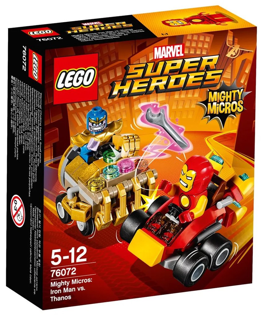 LEGO®MarvelSuperHeroes™ Mighty Micros: Iron Man vs. Thanos - 5702015868587