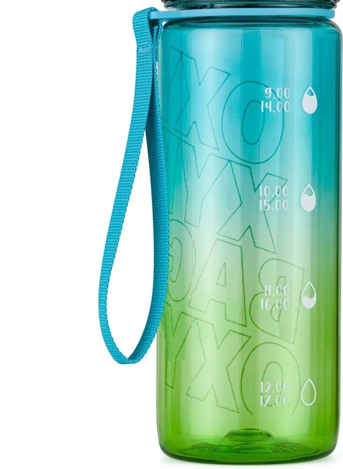 Oxybag OXY LiFE - láhev na pití Ombre Lime, 800 ml