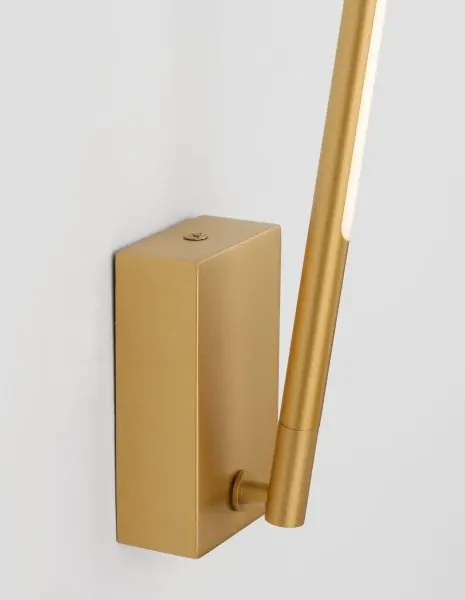 Designové nástěnné svítidlo Raccio A 6 zlaté