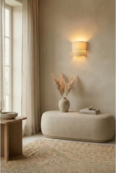 BRILAGI - LED Nástěnné svítidlo BOHO ECO 1xE27/10W/230V krémová
