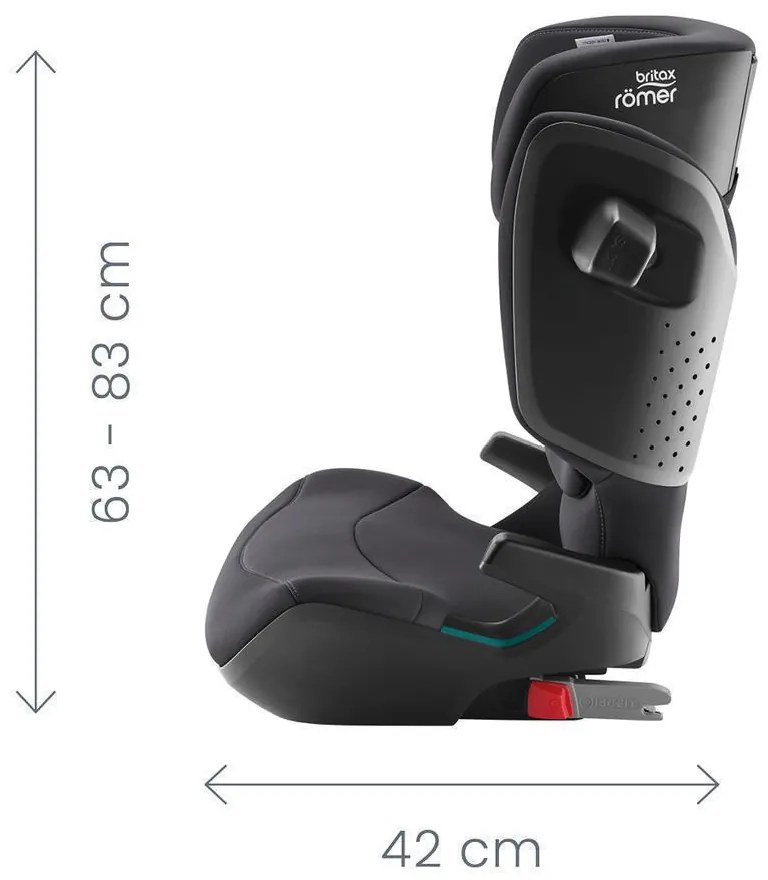 Britax Römer Autosedačka Kidfix Pro Classic Britax Space Black