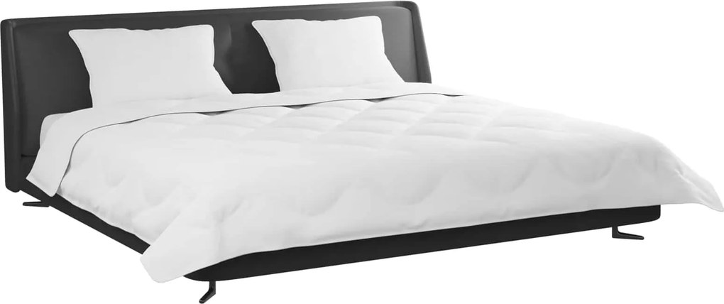 Duvet s polštáři s polštářem 3 ks Bílá Mikrovlákno a peří 3377897