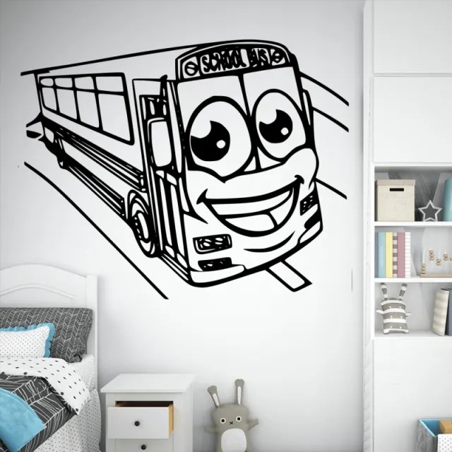 Samolepka School bus