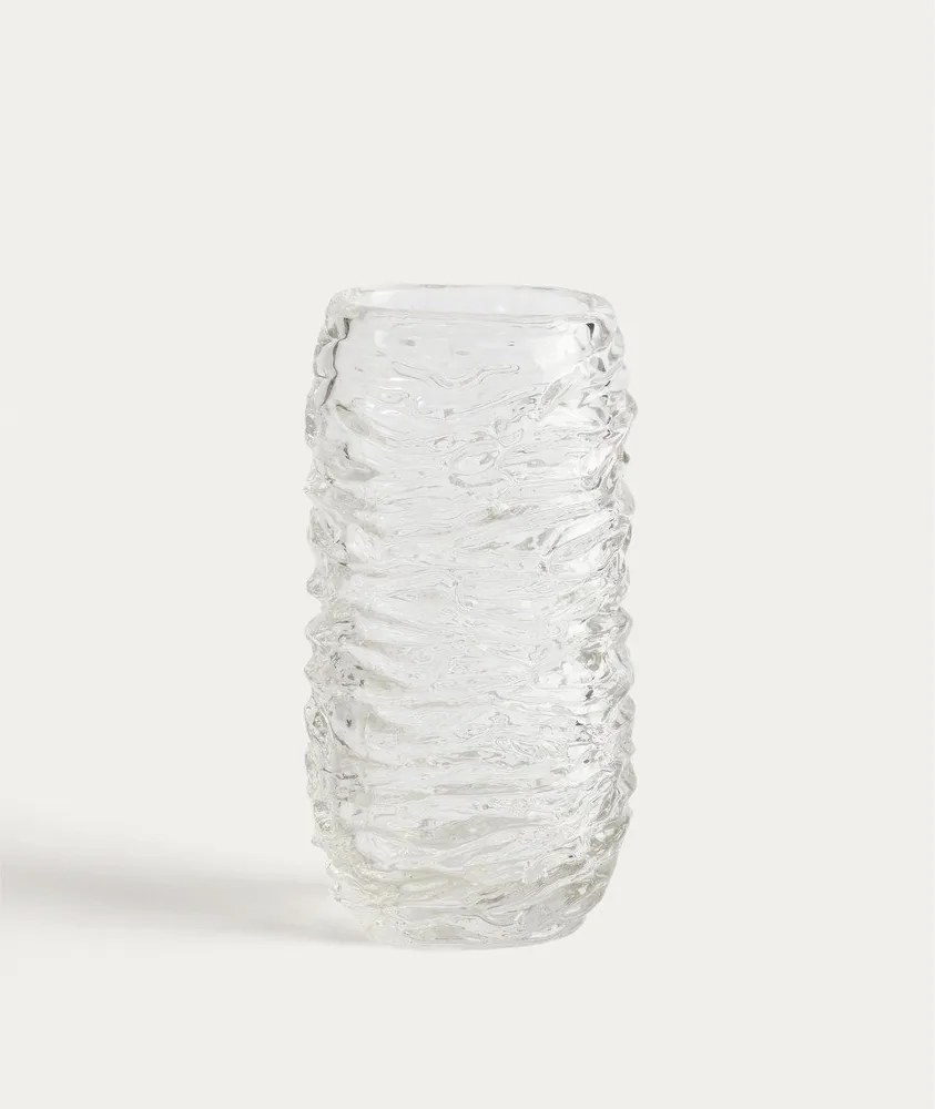 Skleněná váza (výška 30 cm) Vorma – Kave Home