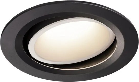 NUMINOS® MOVE DL L vnitřní LED zápustné stropní svítidlo černá/bílá 3000 K 20° otočné a výkyvné - BI