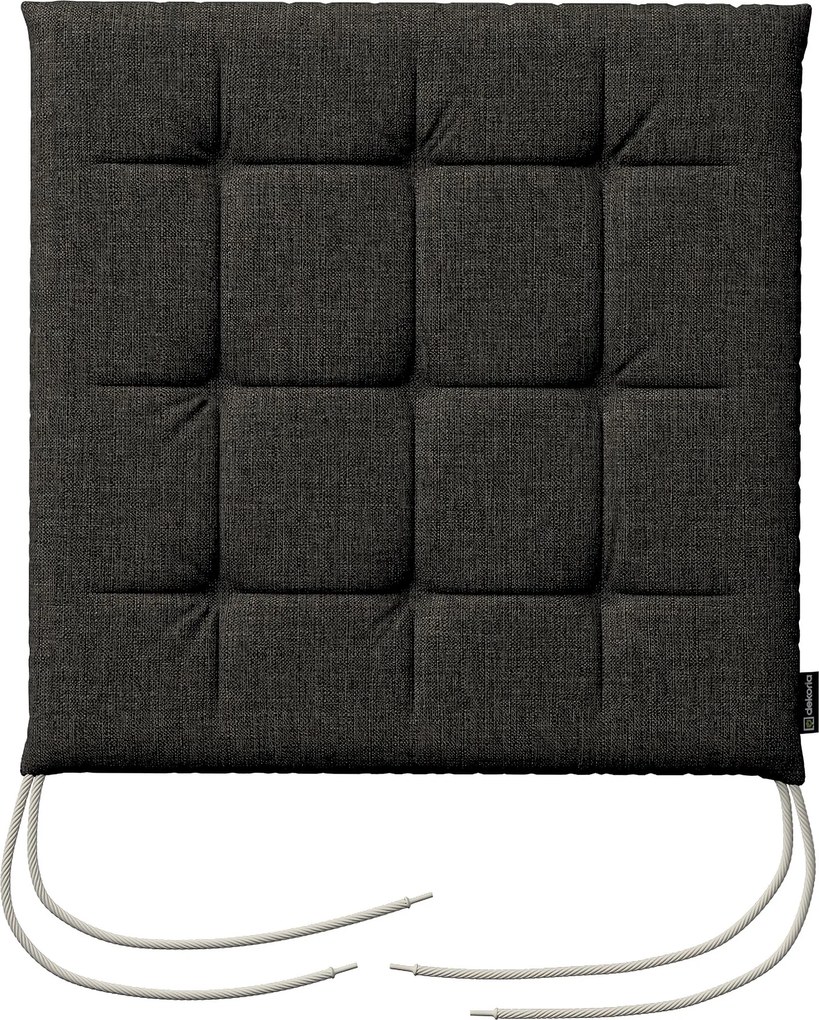 Sedák Karel barva hnědá látka venkovní, pletený vzor