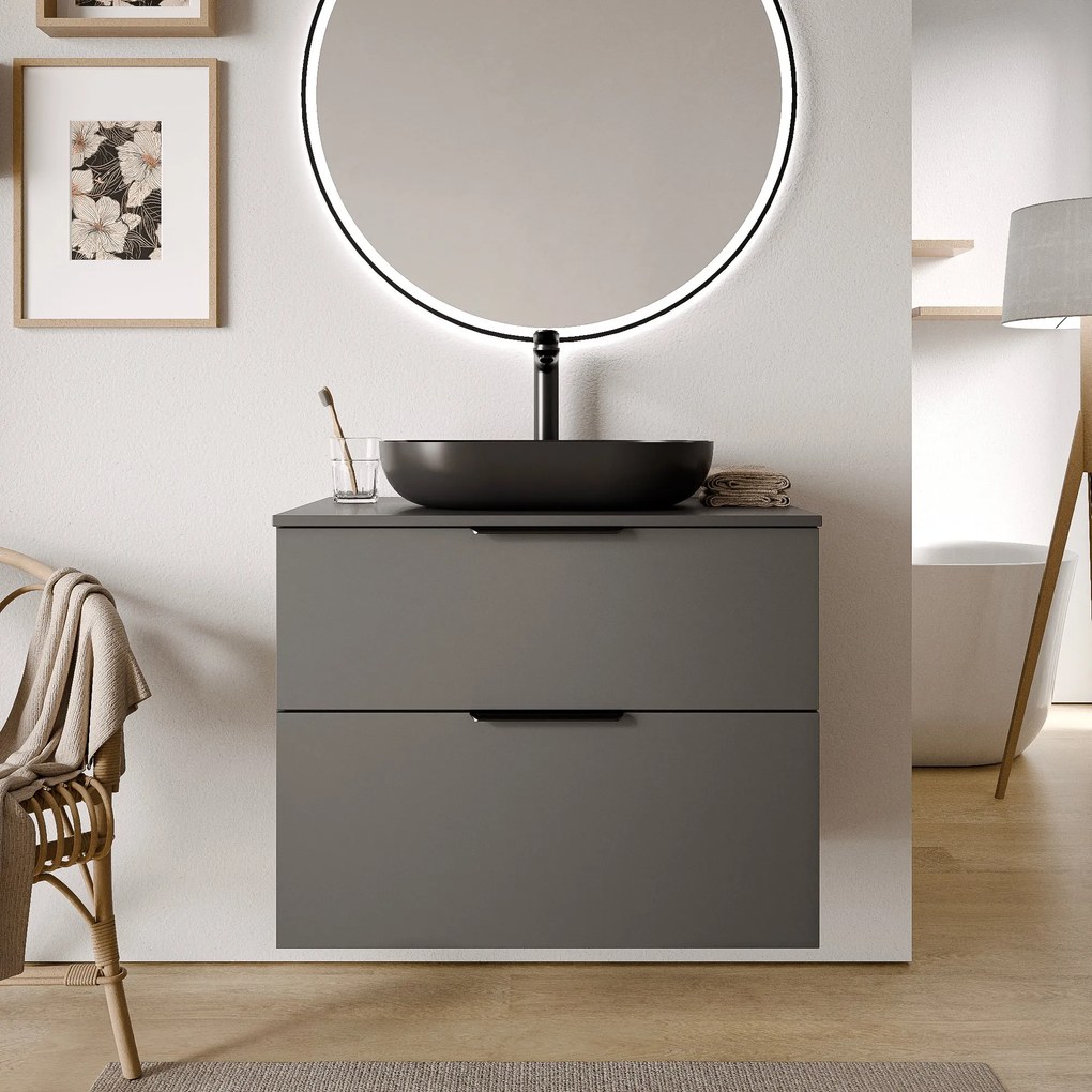 Koupelnová skříňka pod umyvadlo TIM 80 cm