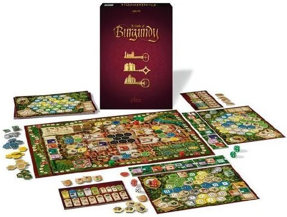 Desková hra ravensburger 275250 hrady v burgundsku