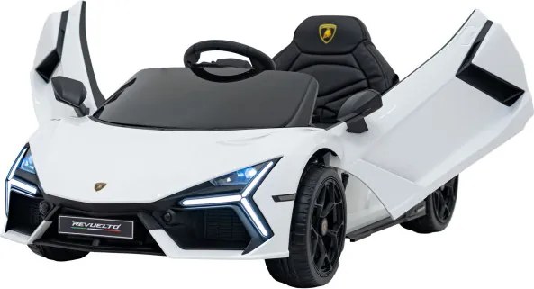 Elektrické autíčko Lamborghini Revuelto bílé