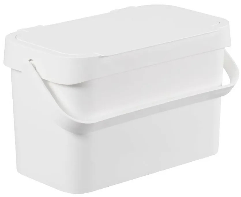SmartStore Plastový koš na bioodpad Collect, bílá, 5 l