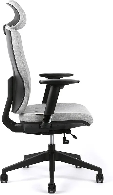 Office Pro Kancelářská ergonomická židle Office Pro SELENE — více barev Šedá F82