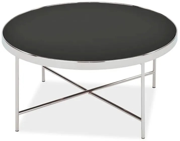 Konferenční stolek GINA B černá/chrom