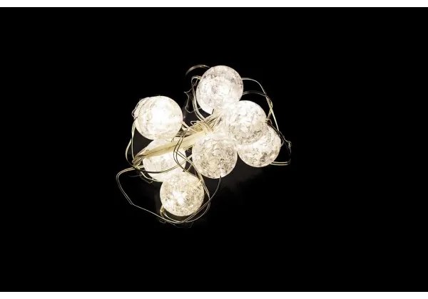 Vánoční dekorativní osvětlení - křišťálové kuličky - 10 LED Nexos Trading GmbH & Co. KG D41903
