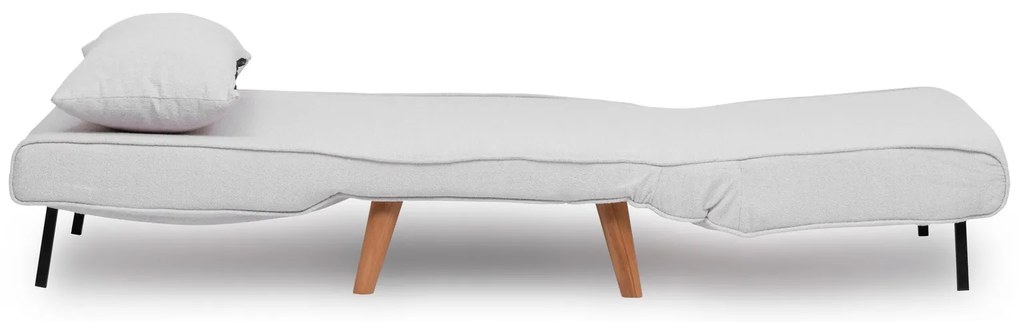 Hanah Home Rozkládací křeslo FOLDE krémové