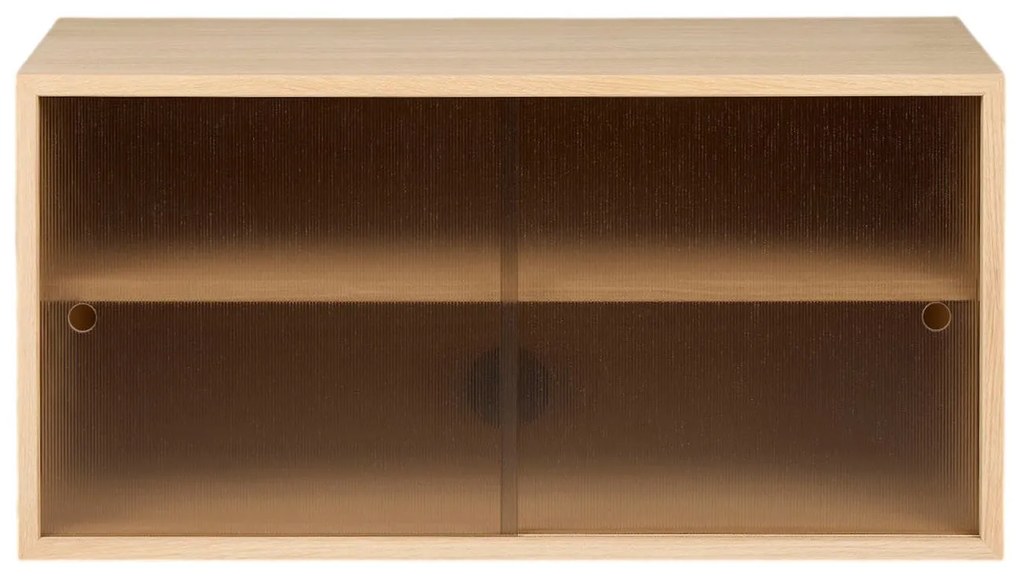 NORTHERN Skříňka Hifive Glass Storage, Light Oak, 200 cm / podstavec 15 cm