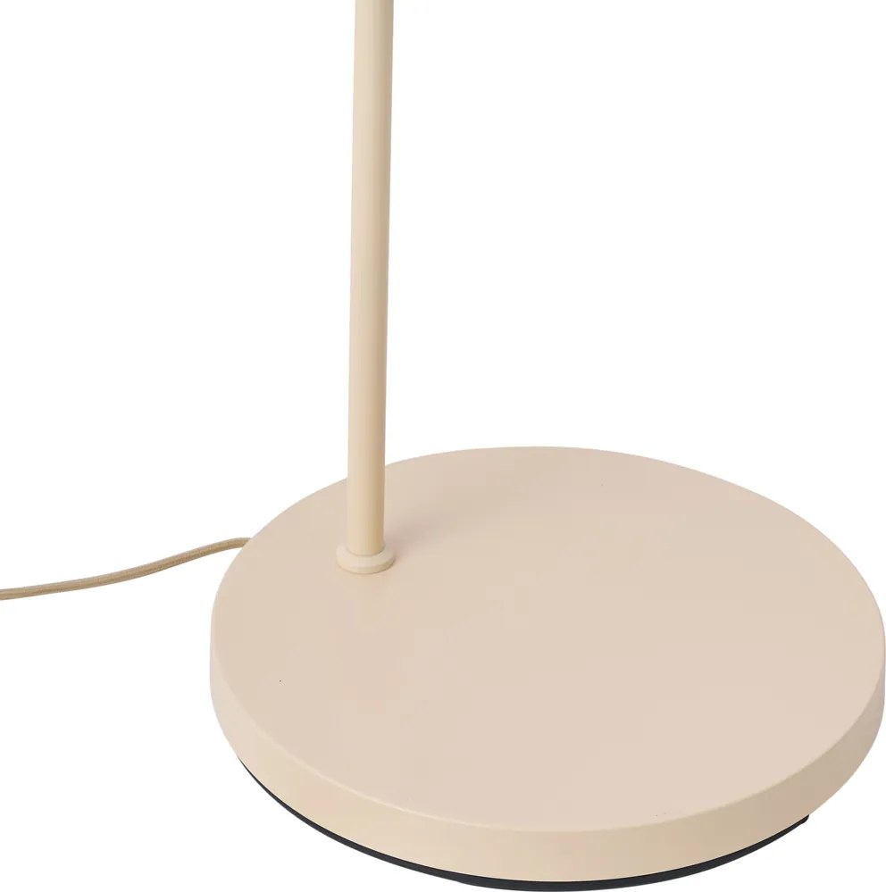 Japandi stojací lampa béžová s béžovým stínidlem - Nest
