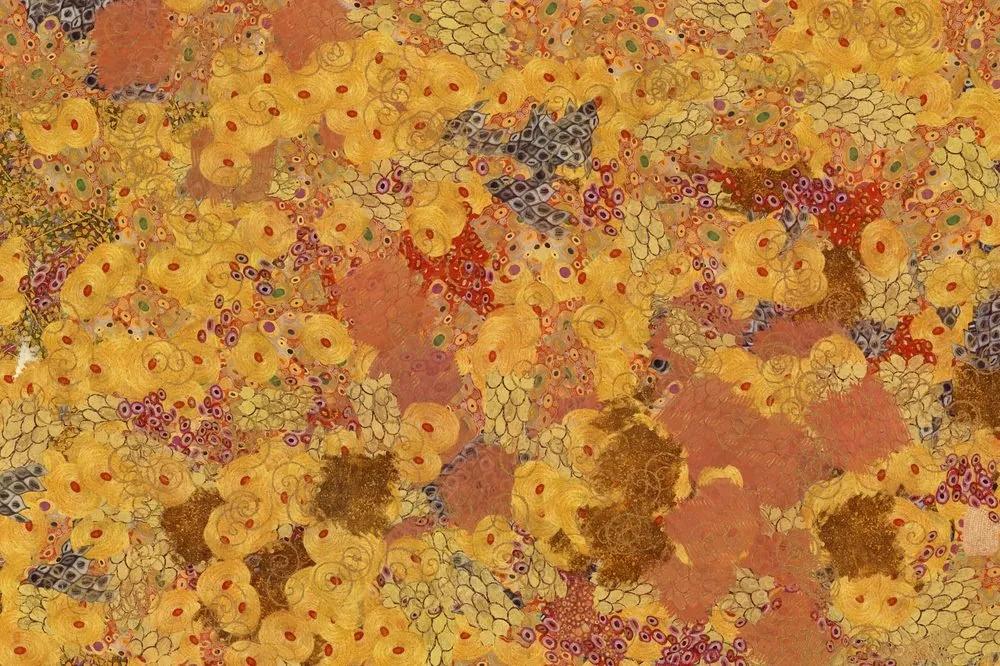 Samolepící tapeta abstrakce ve stylu G. Klimta - 300x270