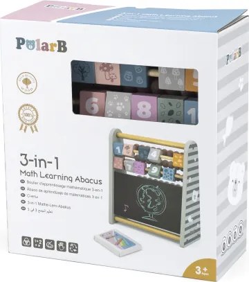 Počítadlo na učení matematiky 3v1 Viga 44086 PolarB