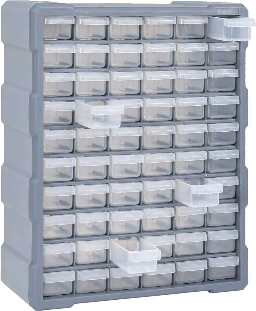 Organizér se 60 zásuvkami 38 x 16 x 47,5 cm 147588