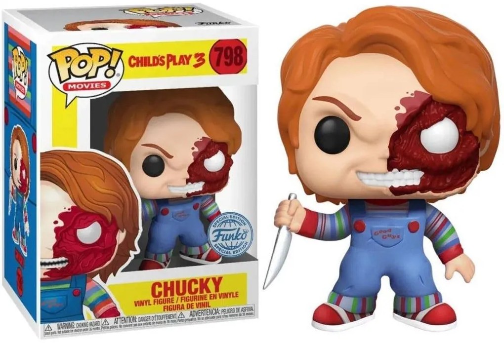 Figurka funko pop! child´s play chucky half 798