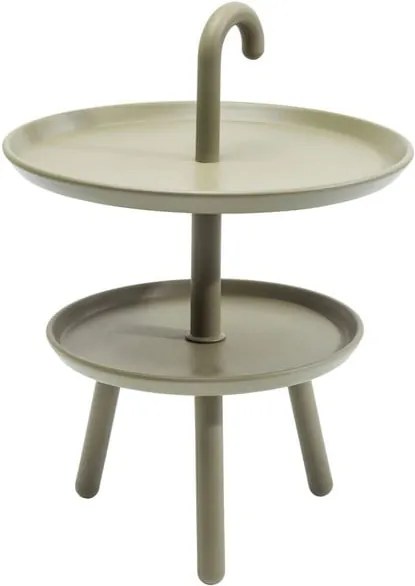 Zelený odkládací stolek Kare Design Jacky, ⌀ 42 cm