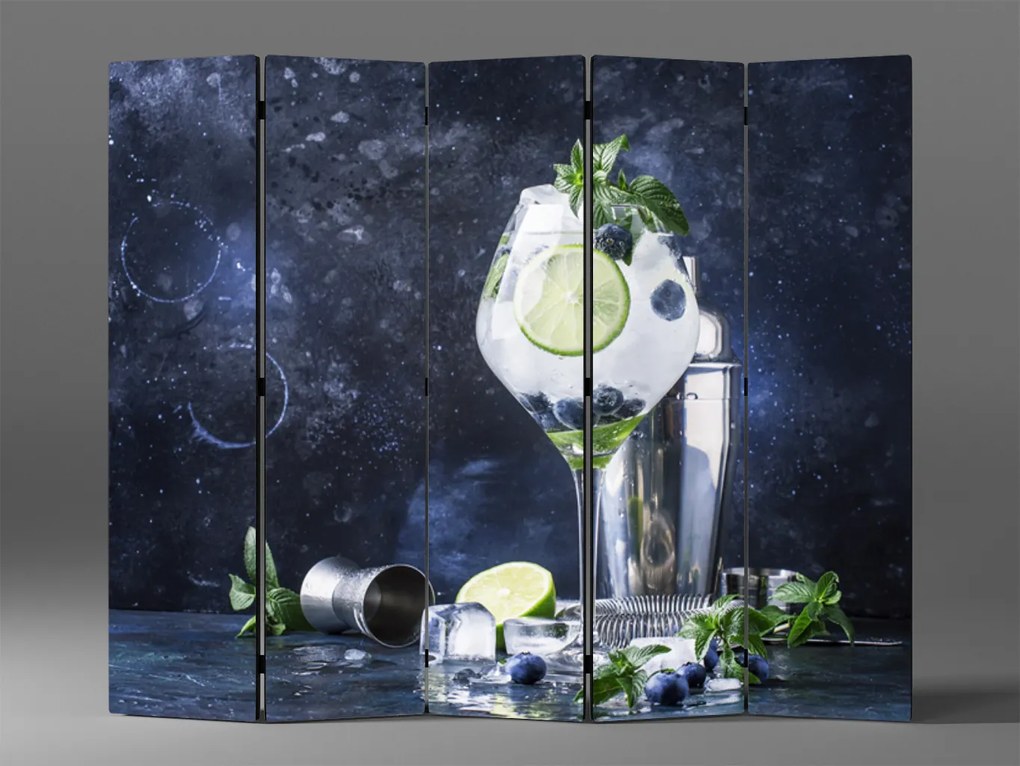 Paraván mojito Rozměr: 225 x 180 cm