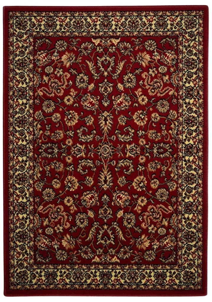 Spoltex, Kusový koberec Samira New Red 12002-011, 80x150, červená, chodba / předsíň