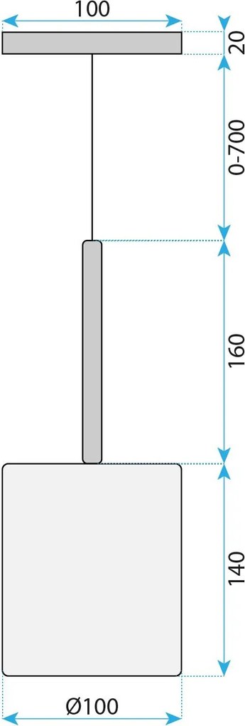 Toolight Rea, Stropní svítidlo APP1699-1CP AMBER B, OSW-04307